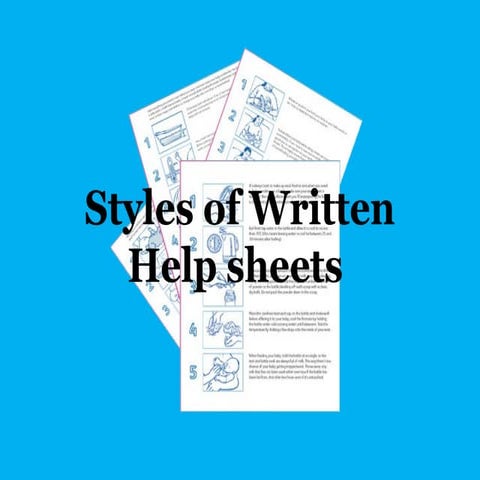 Written Helpsheet Styles | PPT