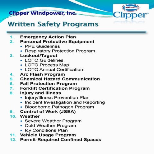 Written Programs.pdf | Business | Business and Finance