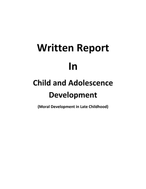 Piaget theory of moral development | PPT