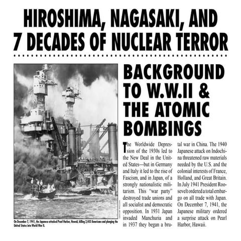 WRL Hiroshima-Nagasaki Exhibit | PPT