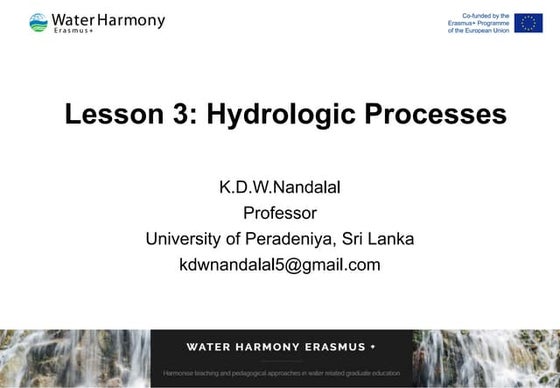 Hydrology seminar ppt | DOCX | Weather | Science