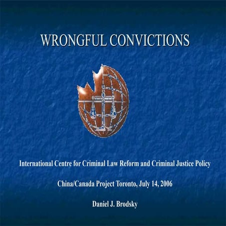 Wrongful Convictions | PPS