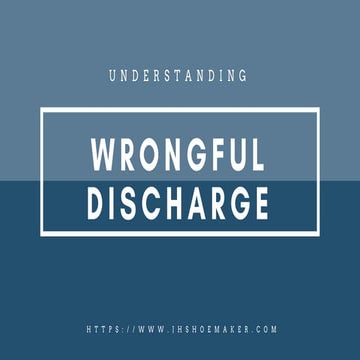 Wrongful Termination | PDF