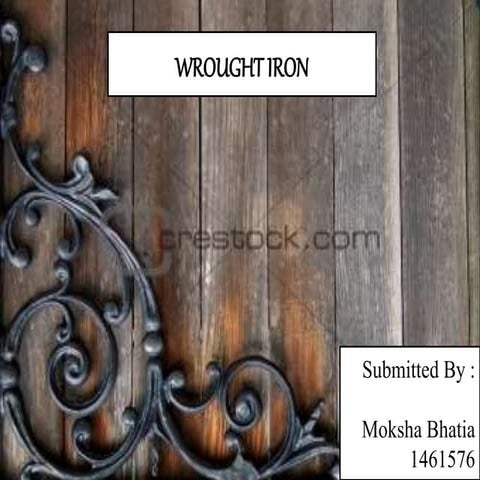 wrought iron ppt.pptx