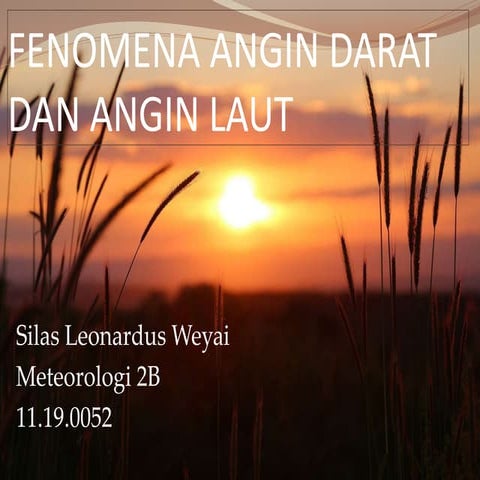 ANGIN DARAT & ANGIN LAUT | PPTX