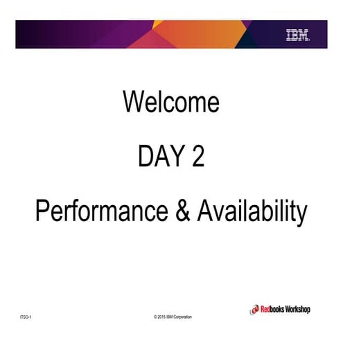 IBM z/OS V2R2 Performance and Availability Topics | PDF | Operating Systems | Computer Software ...