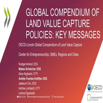 Presentation - Workshop 4: Cost recovery, Andrés Fuentes and Matteo ...