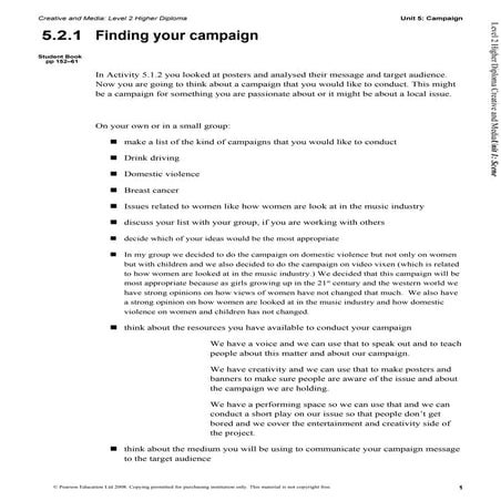 Social action campaign ideas | PPTX
