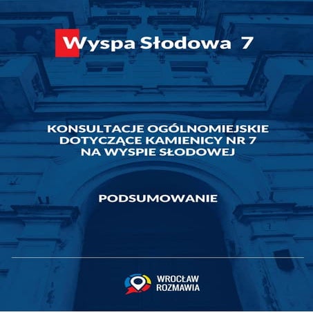 Raport z konsultacji w sprawie WS7 | PDF