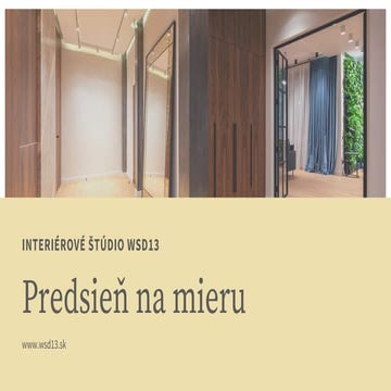 Predsien na mieru | PPT