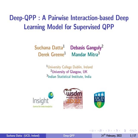 Deep-QPP: A Pairwise Interaction-based Deep Learning Model for Supervised Query Performance ...