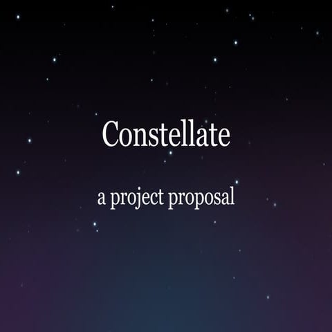 Constellate | PPT