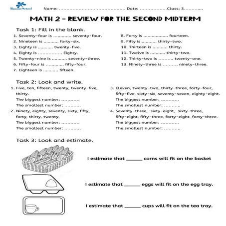 Maths For Grade 3