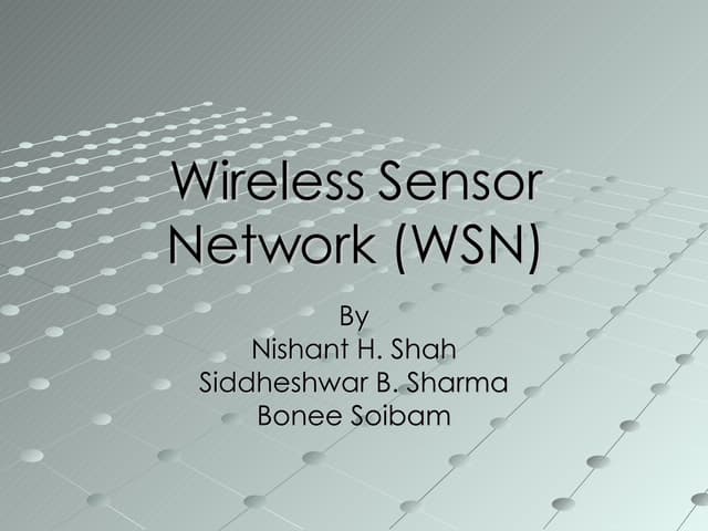 Intrusion Detection In Homogeneous And Heterogeneous Wireless Sensor Networks Synopsis Doc