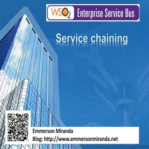 Ws02 Esb Service Chaining Ppt