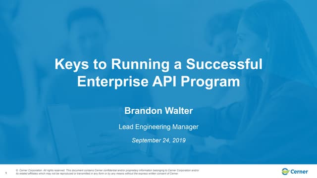 Wso2 Integration Summit New York 2019 Keys To Running A Successful