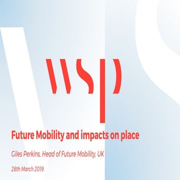 Reimagining Urban Life through the Wonder of Mobility | PDF