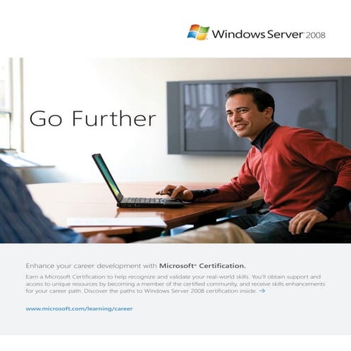 Windows Server 2008 Certification Roadmap