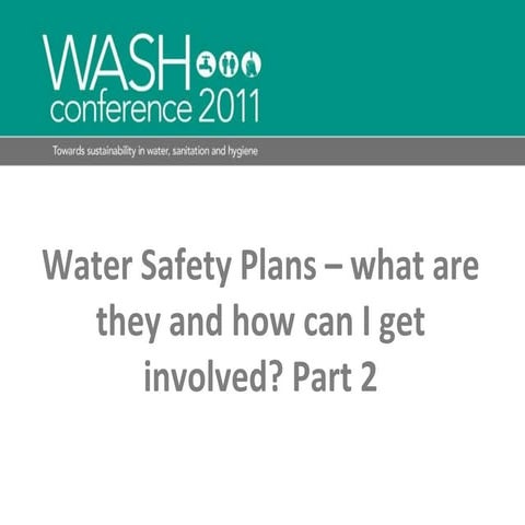 Part 2 Water safety plans explained: What they are and how you can get ...