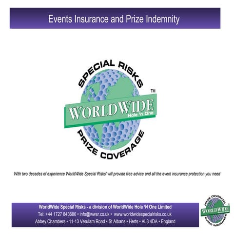 WorldWide Special Risks | PPT