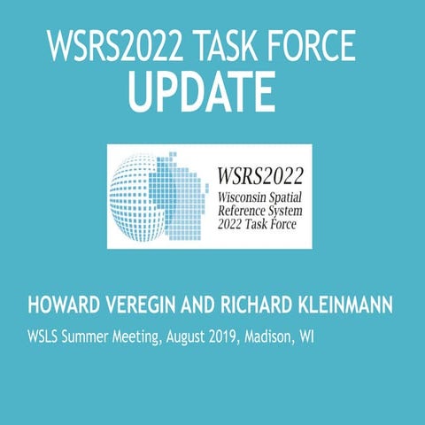 Wsrs2022 wsls-aug-2019 | PPTX
