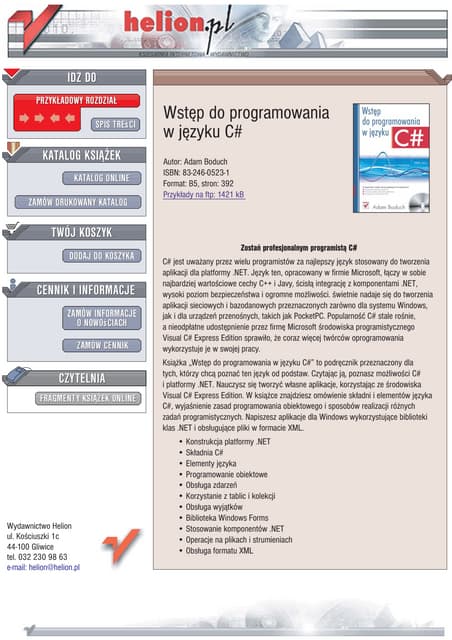 C++Builder Borland Developer Studio 2006. Kompendium programisty | PDF C++Builder Borland Developer Studio 2006. Kompendium programisty | PDF