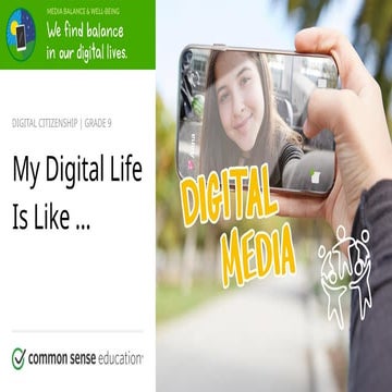 Grade_9_-_My_Digital_Life_Is_Like_..._-_ | PPTX