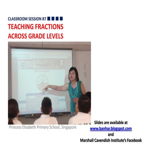 MCI - Worchester State University Singapore Math Institute Classroom ...