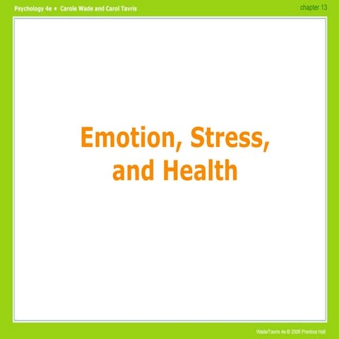 Health Psychology PowerPoint | PPT
