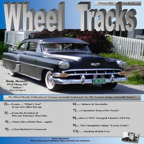 Wheel Tracks March 2014 | PDF