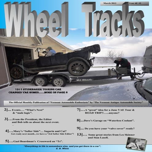 Wheel Tracks March 2014 | PDF