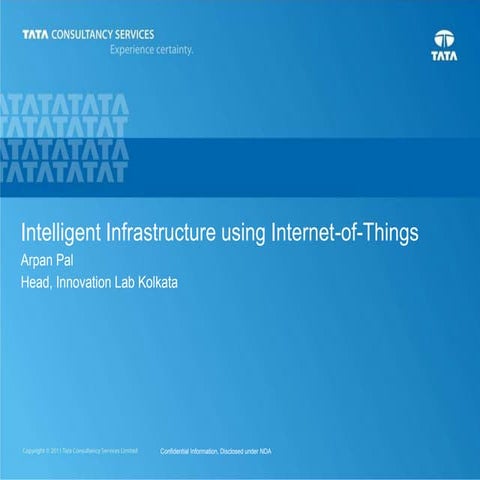 Intelligent infra arpan pal_bit | PPT