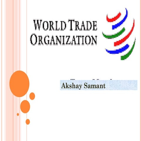Wto | PPT