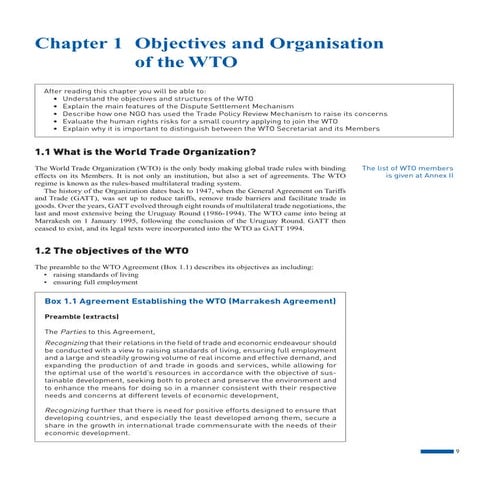 Wto described | PDF