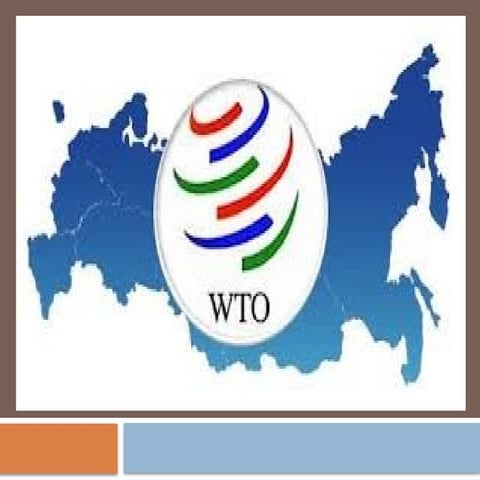 WTO and barriers.pptx WTO .................................... | PPTX