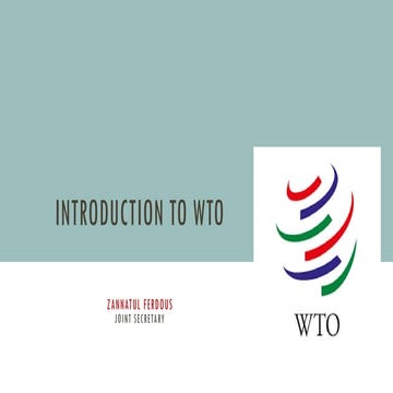 WTO world trade centre introduction.pptx