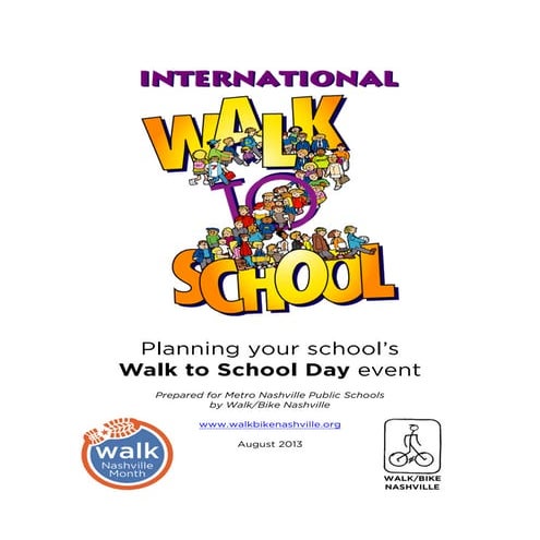 Walk to School Day Planning Guide | PDF