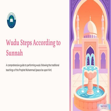 Wudu Steps According to Sunnah: A Comprehensive Islamic Guide to ...
