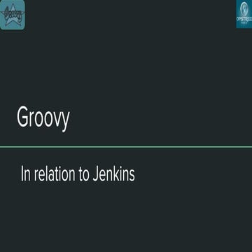 Groovy | PPTX | Programming Languages | Computing