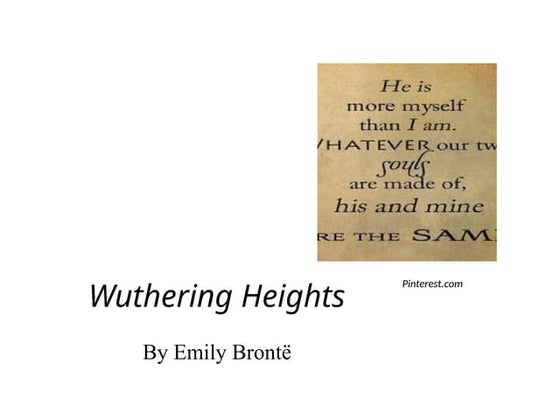 Wuthering heights | DOCX | Fiction | Books and Literature