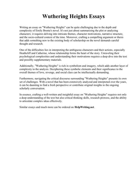 Wuthering Heights Essay.pdf