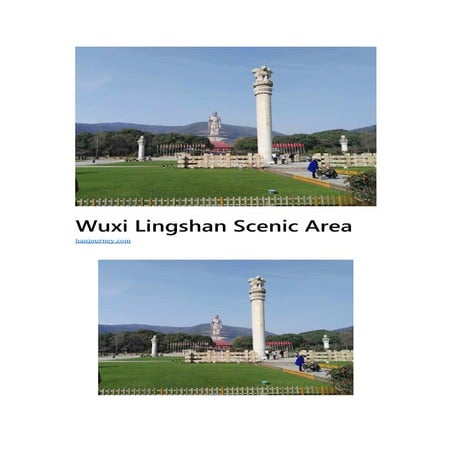 Wuxi lingshan scenic area | PDF