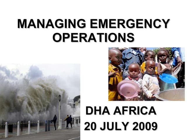 Community Based Disaster Risk Management (CBDRM) | PPT
