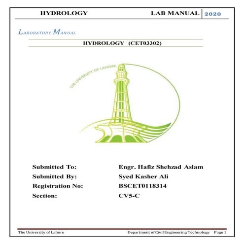 Hydro-lab--manual( Fluid Mechanics ) 2019-2020.pdf
