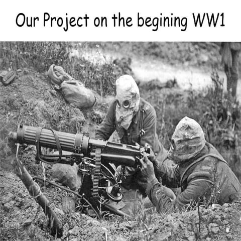 WW1 BEGINS | PPT