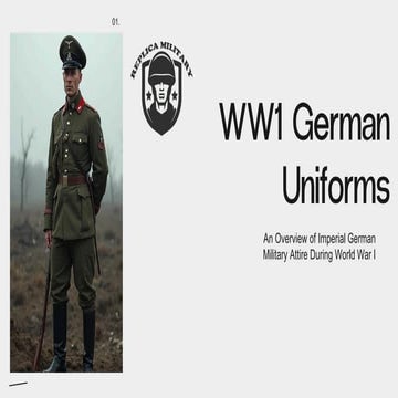 World War One Imperial German Uniform | WW1 Imperial German Uniform | PDF