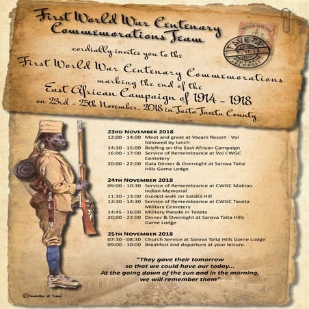 Ww1 package program | PDF