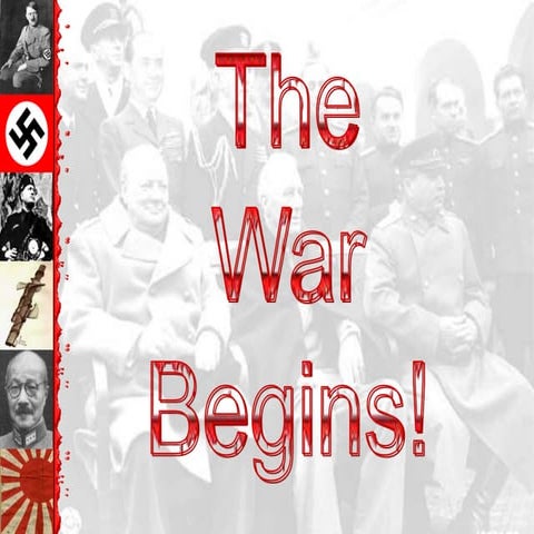 Beginning WWII | PPT
