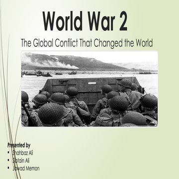 World War 2 presentation | PPTX