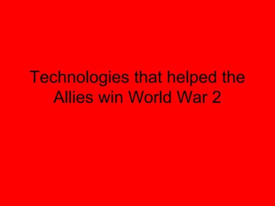 Effects of WW2 on scientific Progress.pptx